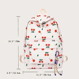 Rebellious Rose | Bags | Waterprooflightweightportable Cherry Print ...